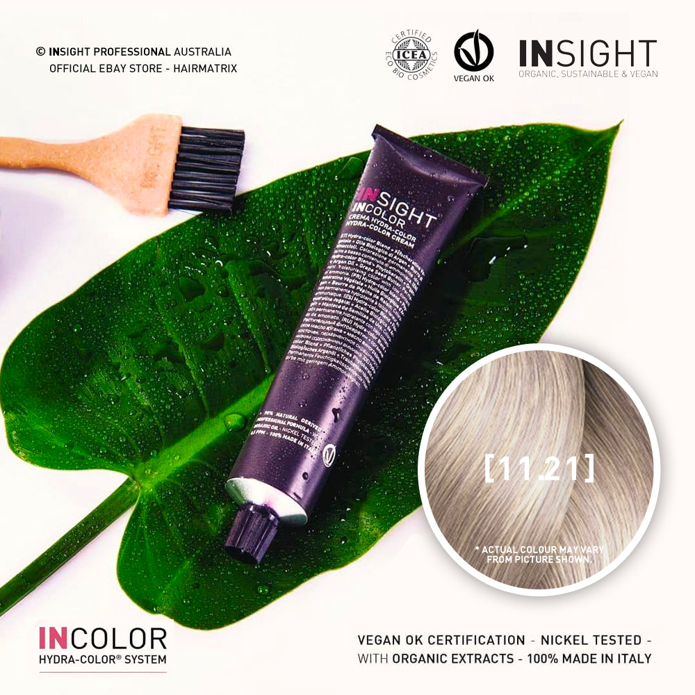 Insight Colour 11.21 Platinum Irisee Ash Blond 100G - LF Hair and ...