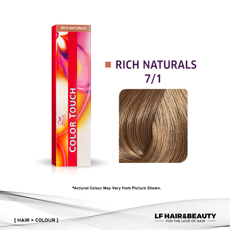 WELLA COLOR TOUCH 7/1 60G - LF Hair and Beauty Supplies
