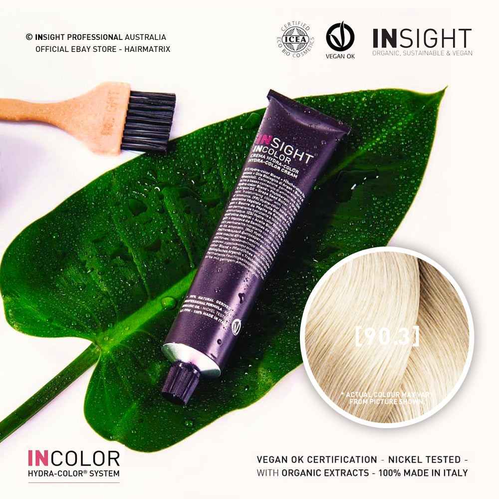 Insight Incolor 90.03 Golden Super Bleaching Blond 100ML - LF Hair and ...