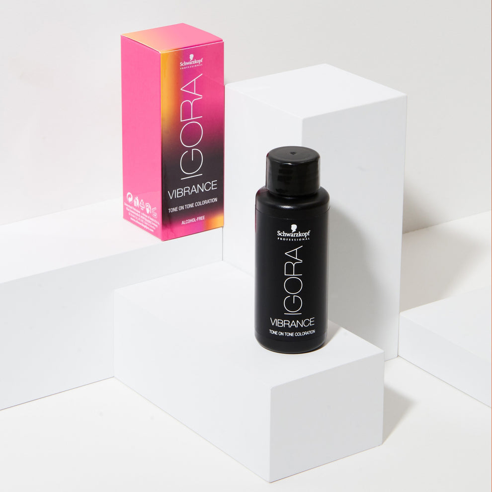 SCHWARZKOPF IGORA VIBRANCE 4-63 | Medium Brown Chocolate Gold Concentrate 60ML - LF Hair and ...