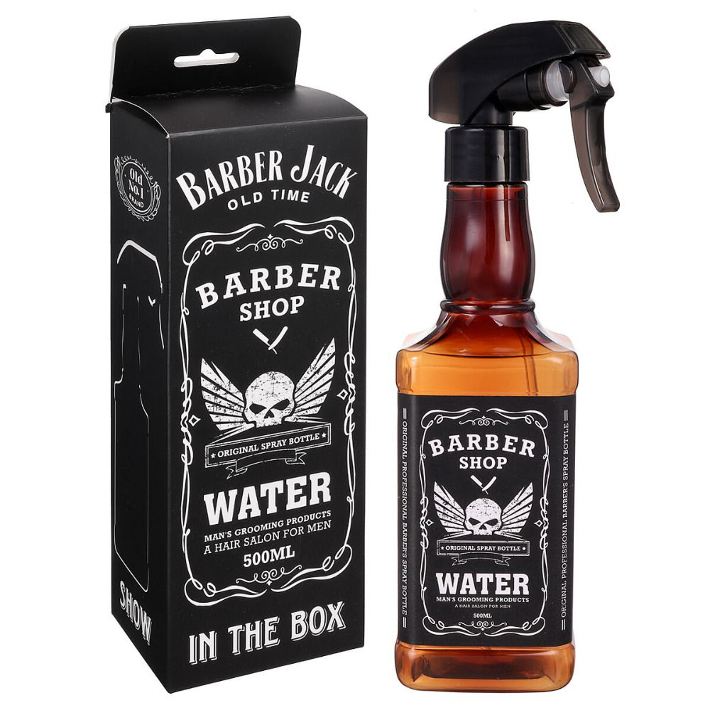 Barber Jack Water Bottle 600ML - LF Hair and Beauty Supplies