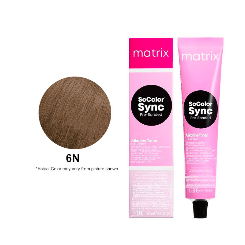 Matrix Socolor 6N Light Brown 85G - LF Hair and Beauty Supplies